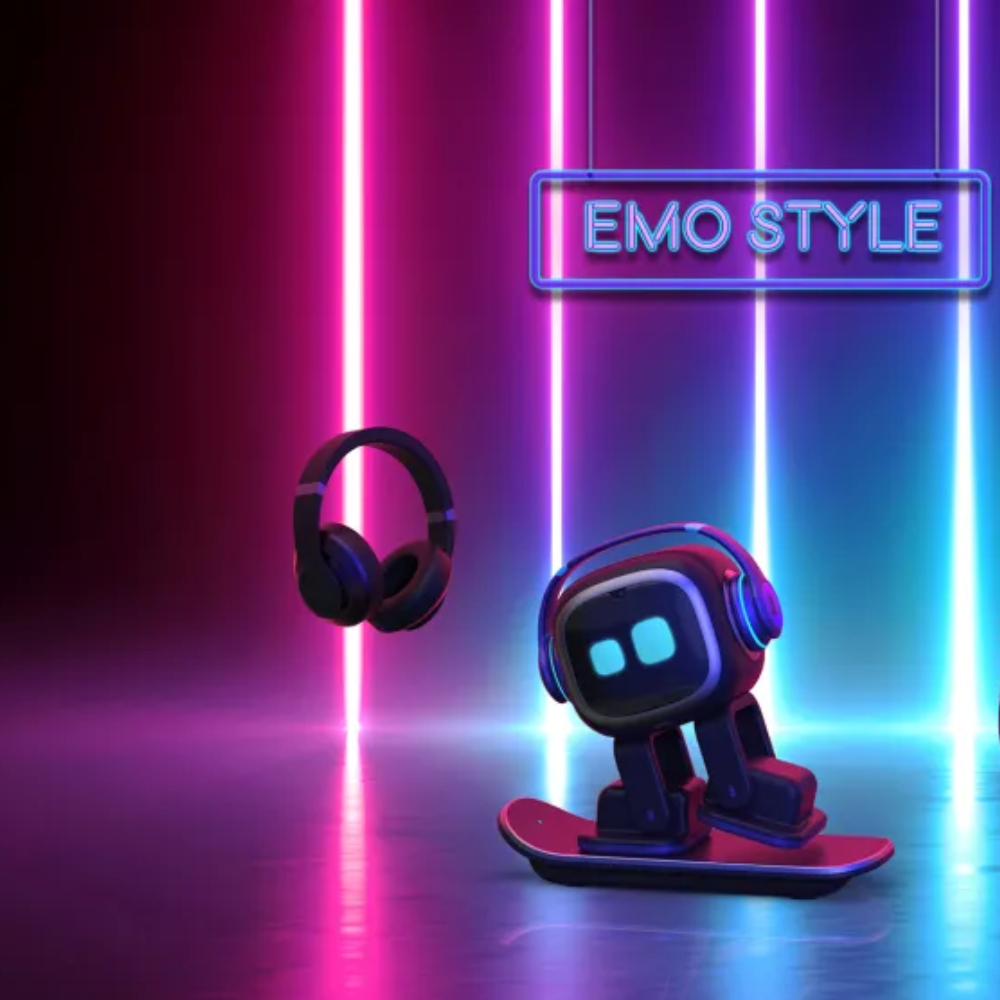 Умный робот-компаньон с AI для рабочего стола. LivingAI EMO купить в ...